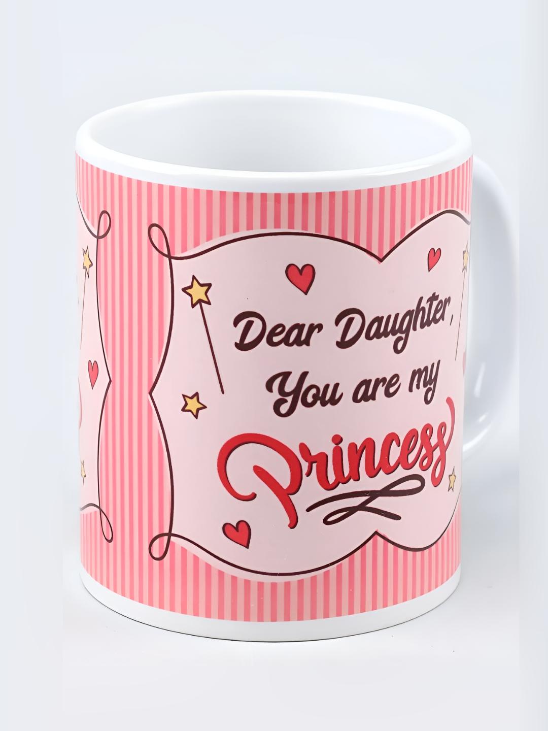 Buy Fnp White Typography Ceramic Handmade Mug 325ml - Cups And Mugs for ...