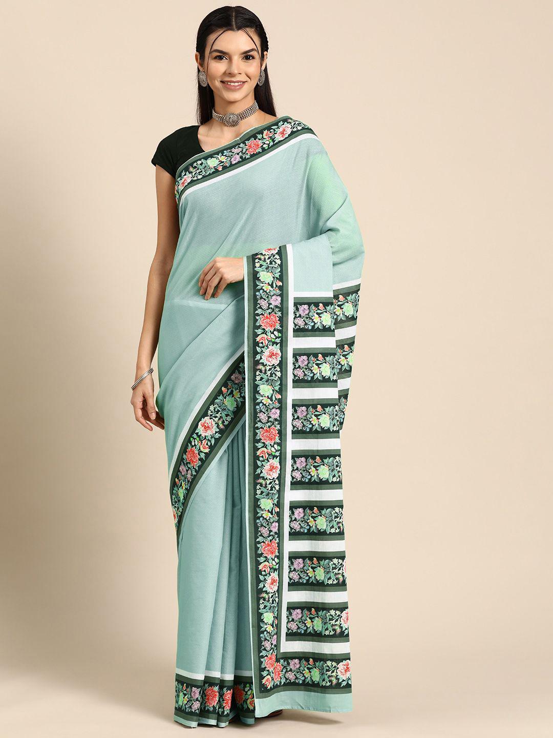 Buy BUTA BUTI Ethnic Motif Pure Cotton Saree - Sarees for Women ...