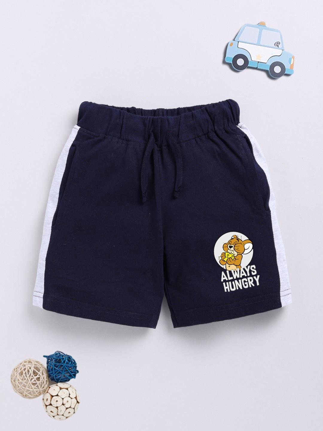 Buy YK X Minute Mirth Boys Pure Cotton Tom & Jerry Printed Shorts ...