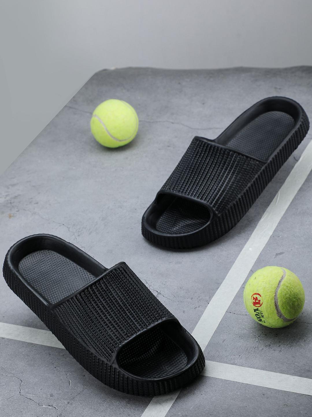 Buy Greentech Men Rubber Sliders - Flip Flops for Men 30205095 | Myntra