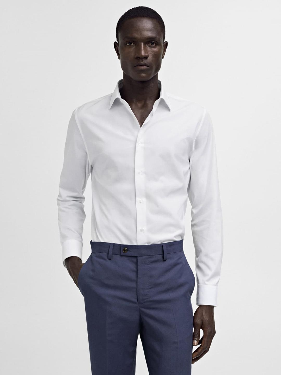 Buy MANGO MAN Cotton Opaque Semiformal Shirt - Shirts for Men 30239236 ...