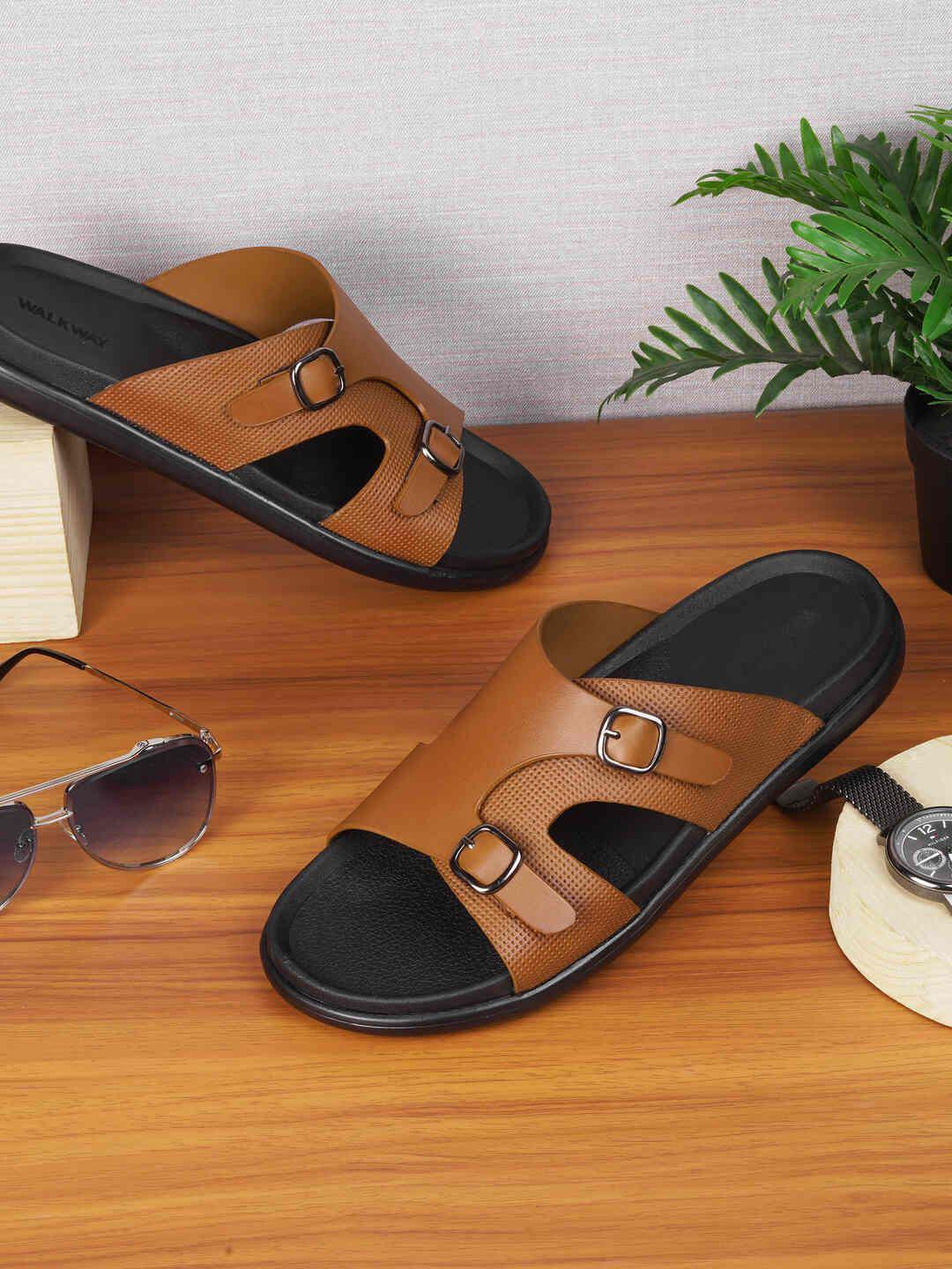 Buy WALKWAY By Metro Men Comfort Sandals - Sandals for Men 30245229 ...