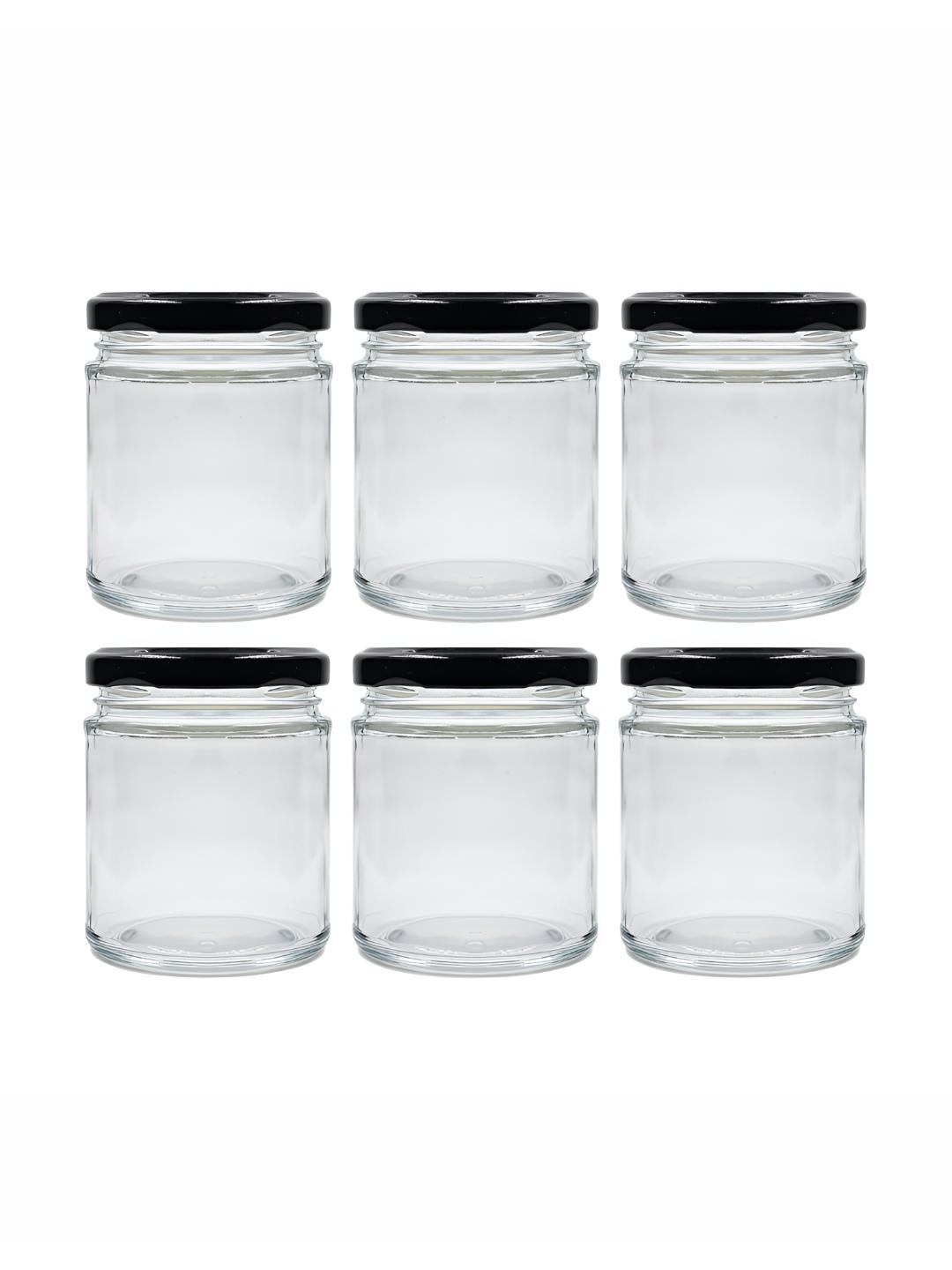 Buy Tyche Enterprises Transparent Glass Dishwasher Safe 6 Piece Screw ...