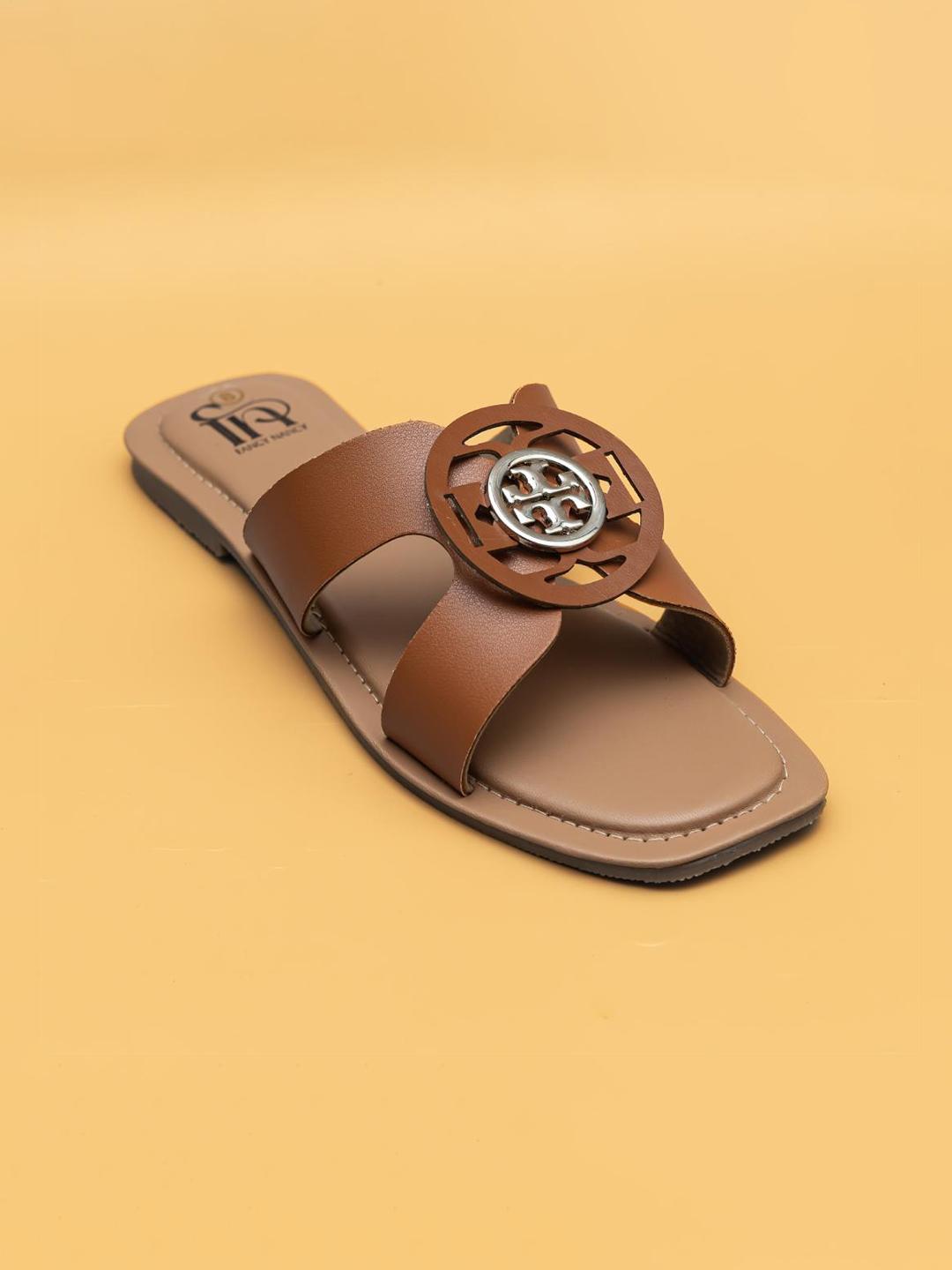 Buy Fancy Nancy Women Open Toe Flats - Flats for Women 30271016 | Myntra