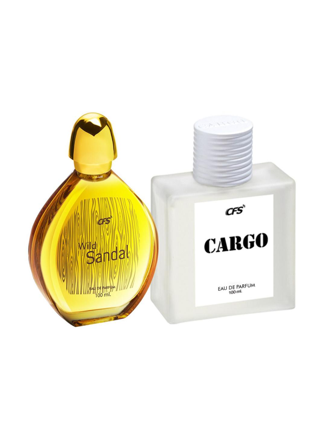 Buy CFS Set Of Wild Sandal & Cargo White Long Lasting Eau De Parfum ...
