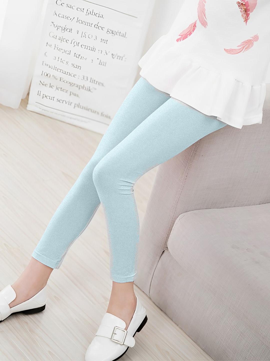 Buy SYGA Girls Rayon Stretchable Ankle Length Leggings - Leggings for ...