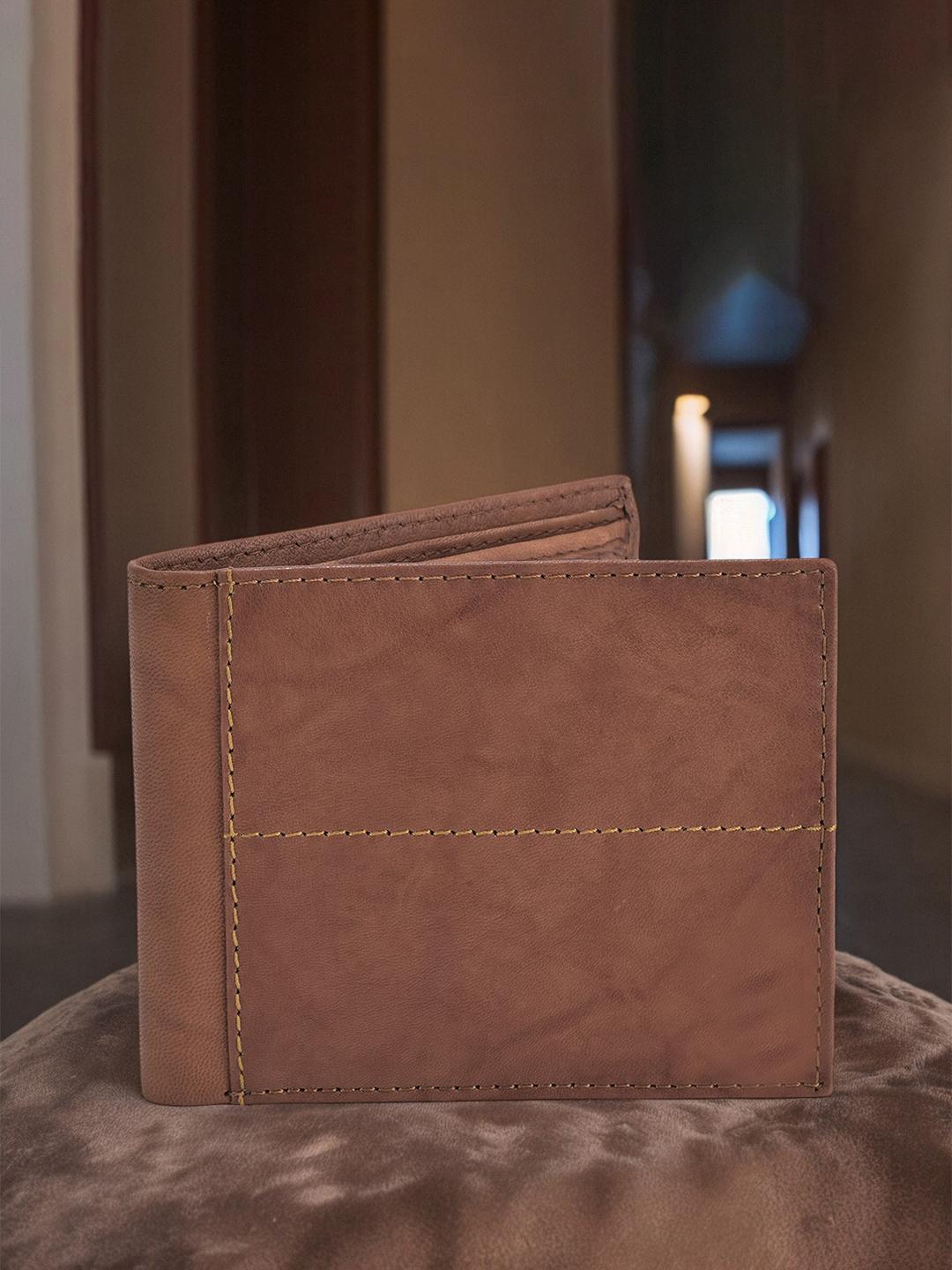 Buy The Roadster Lifestyle Co Men Leather Textured Two Fold Wallets ...