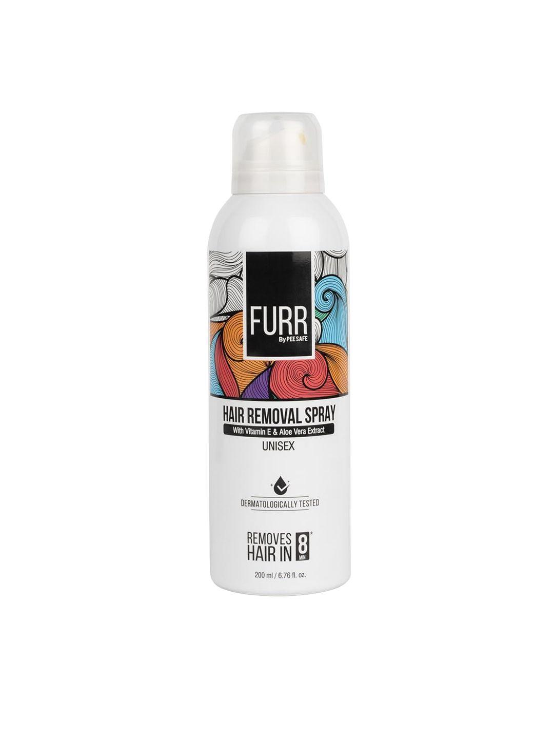 Buy FURR Hair Removal Cream Spray With Vitamin E & Aloevera 200 Ml ...