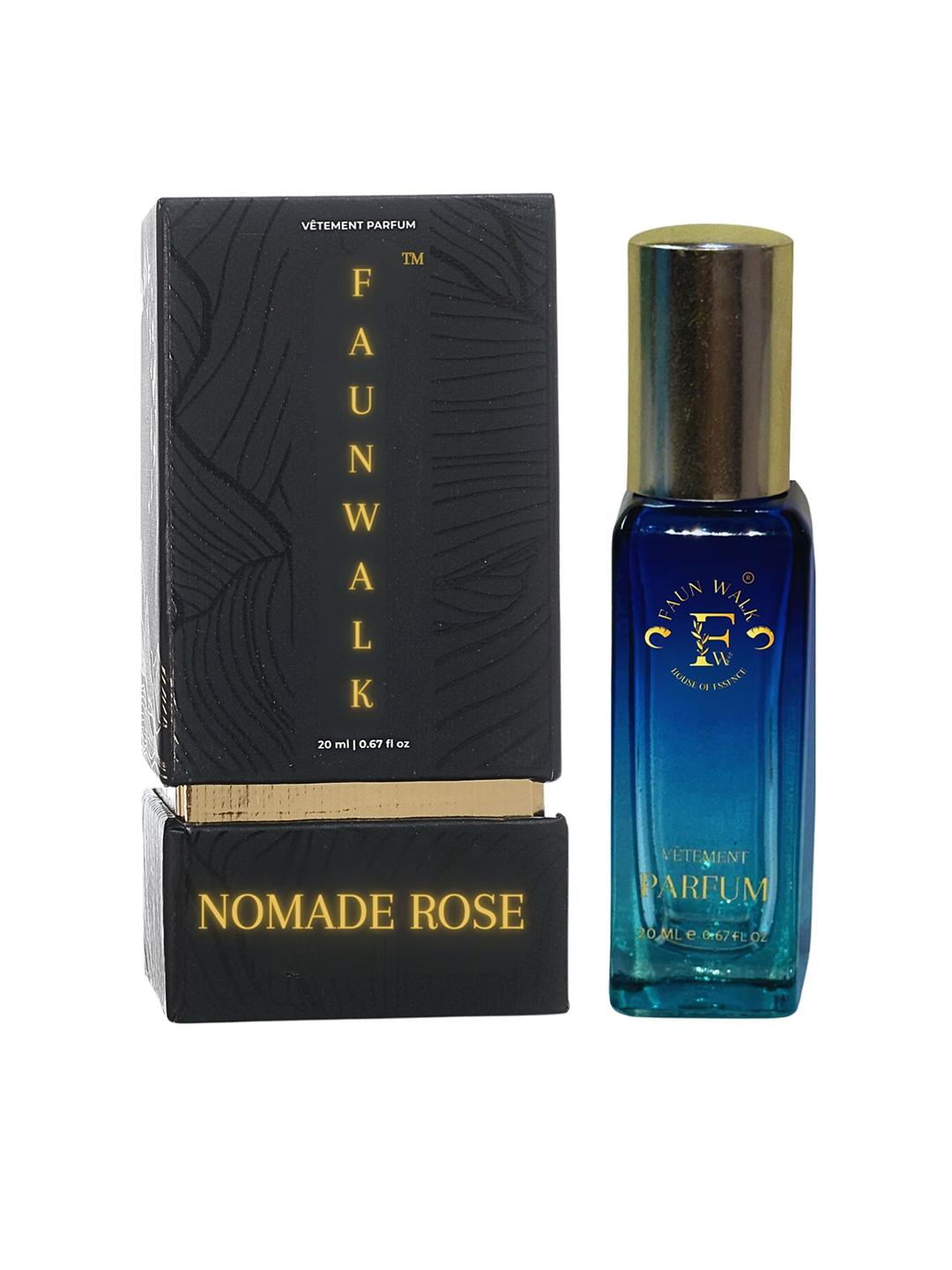 Buy FAUN WALK Nomade Rose Long Lasting Rose Perfume 20 Ml - Perfume for ...