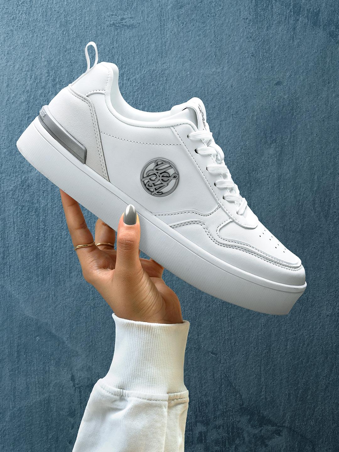 Buy U.S. Polo Assn. Women Perforations PU Round Toe Sneakers JULIA ...