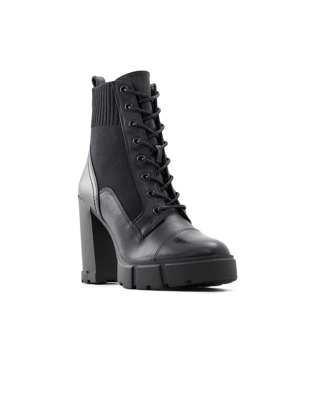 Buy ALDO REBEL FAELORA Women High Top Block Heeled Boots - Boots for ...