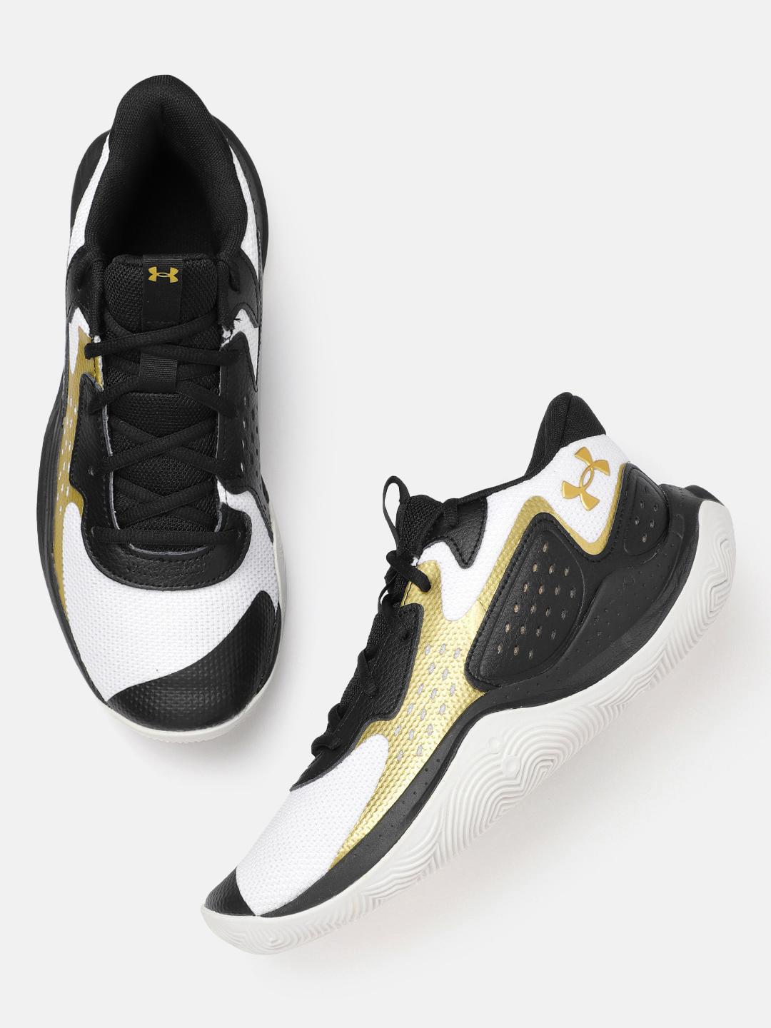Buy UNDER ARMOUR Men Jet '23 Leather Basketball Shoes - Sports Shoes ...