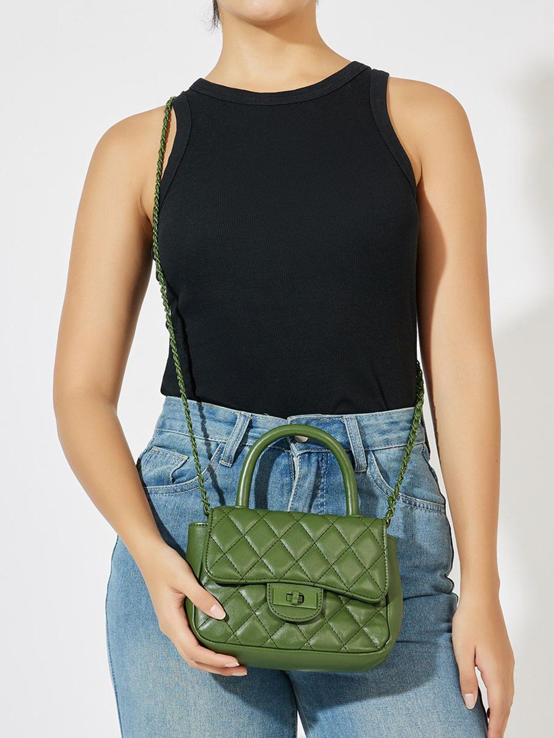 Buy Styli Textured Structured Sling Bag - Handbags for Women 30507327 ...