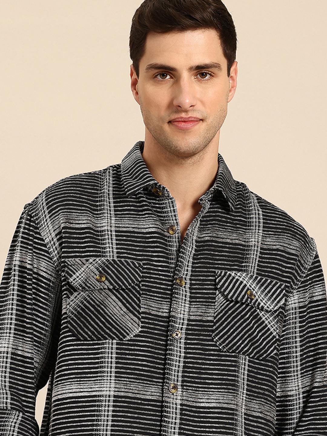 Buy Mast & Harbour Checked Relaxed Casual Shackets - Shackets for Men ...
