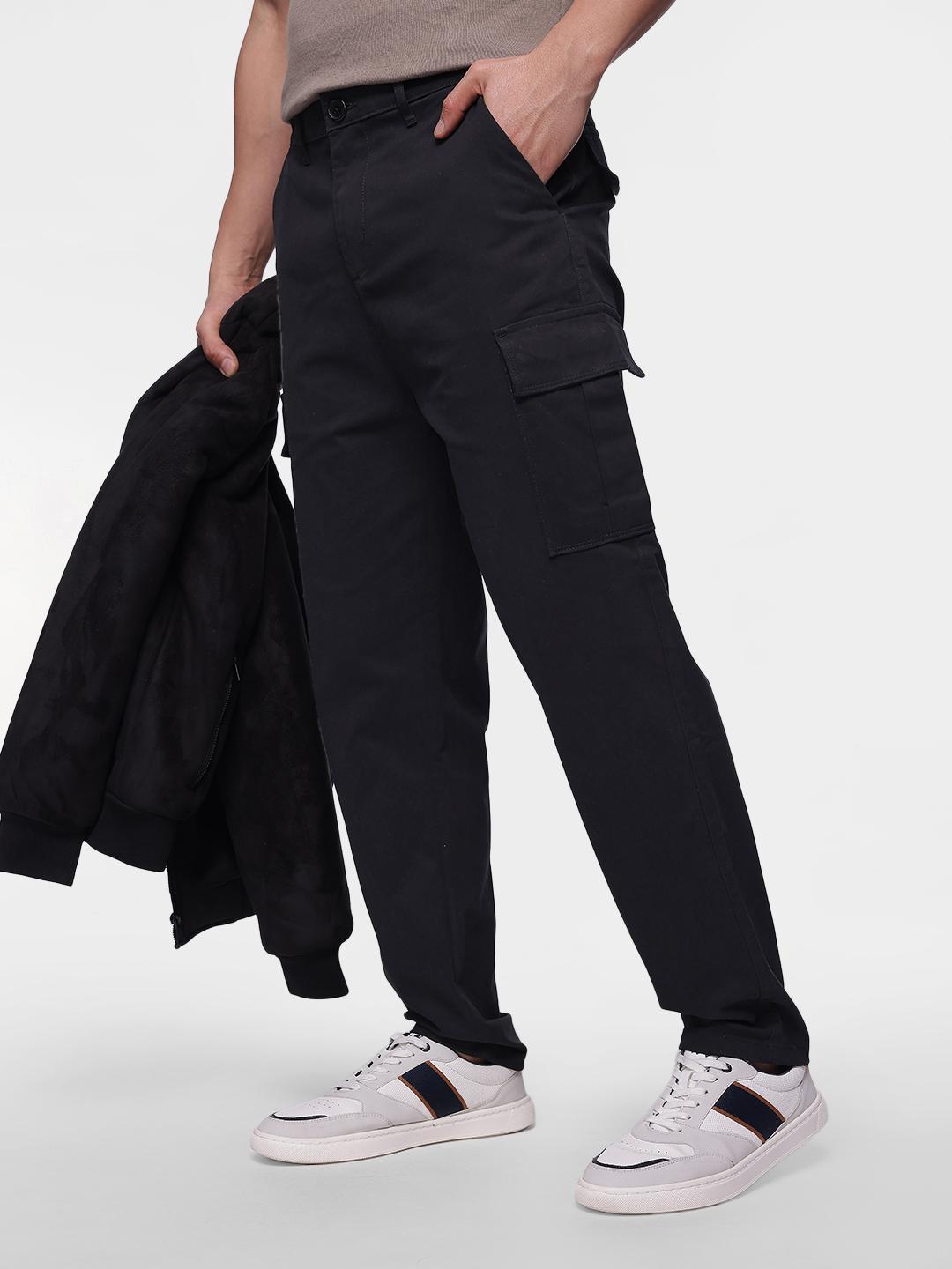 Buy French Connection Men Relaxed Fit Cargos Trousers - Trousers for ...