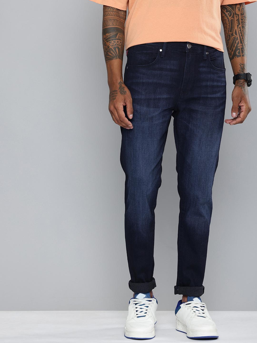 Buy Levis Redloop Men 512 Slim Tapered Fit Light Fade Stretchable Jeans ...