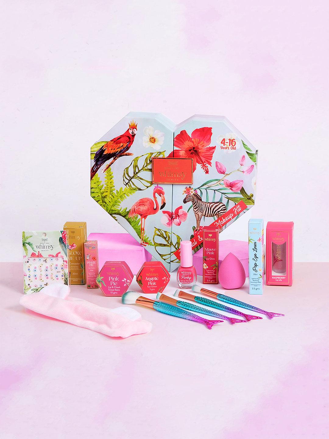Buy Whimsy Beauty Set Of 15 Safe & Organic Make U Pretty Beauty Makeup ...