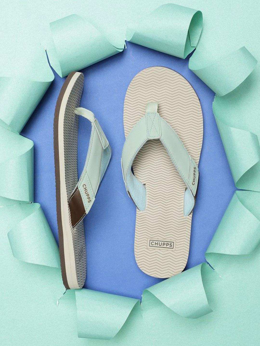 Buy CHUPPS Men Wyld Solid URO Foam Comfort Thong Flip Flops - Flip ...