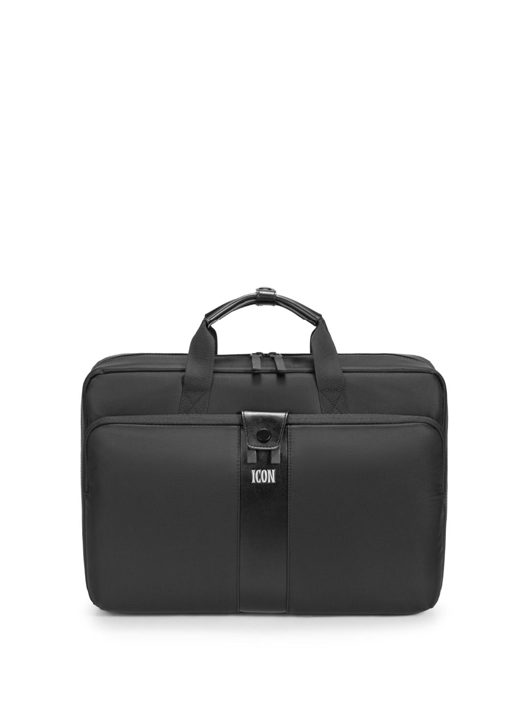 Buy Icon Unisex Solid Padded Up To 16 Inch Laptop Bag - Laptop Bag for ...