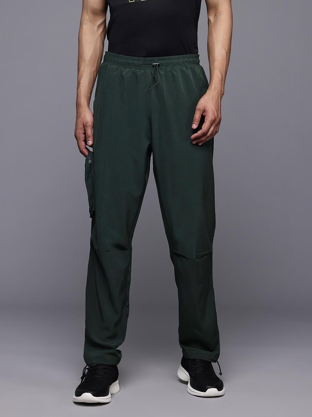 Buy HRX By Hrithik Roshan Men Lifestyle Cargo Style Track Pants - Track ...