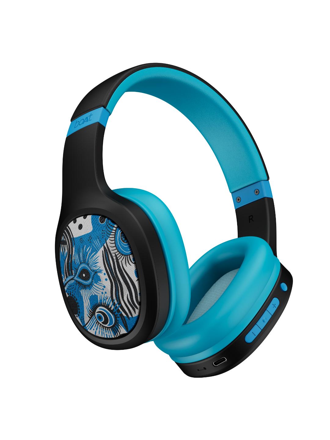 Buy BoAt Rockerz 460 Over Ear BT Headphones W/ 30H Playtime & 40m ...