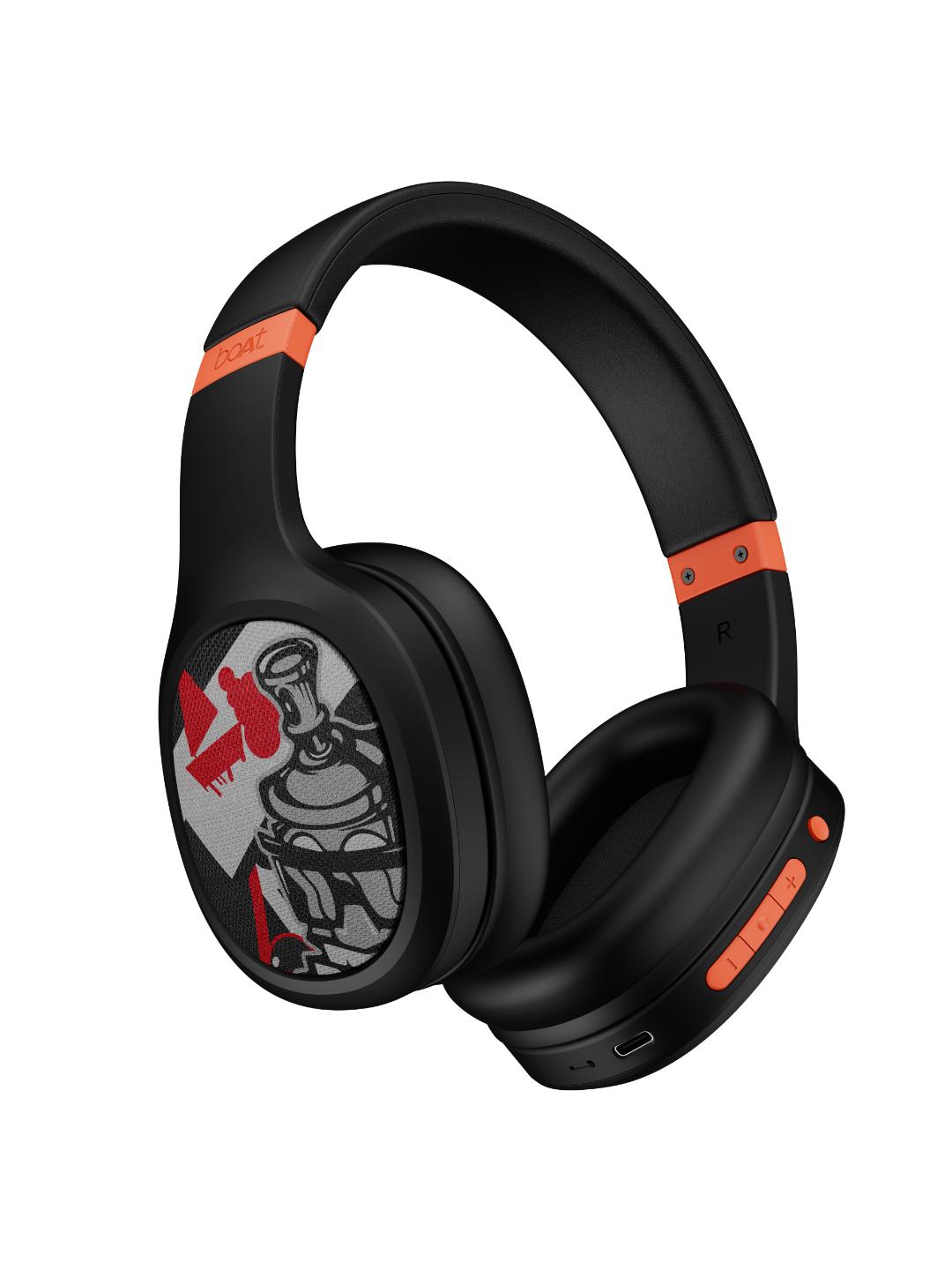 Buy BoAt Rockerz 460 Over Ear BT Headphones W/ 30H Playtime & 40m ...