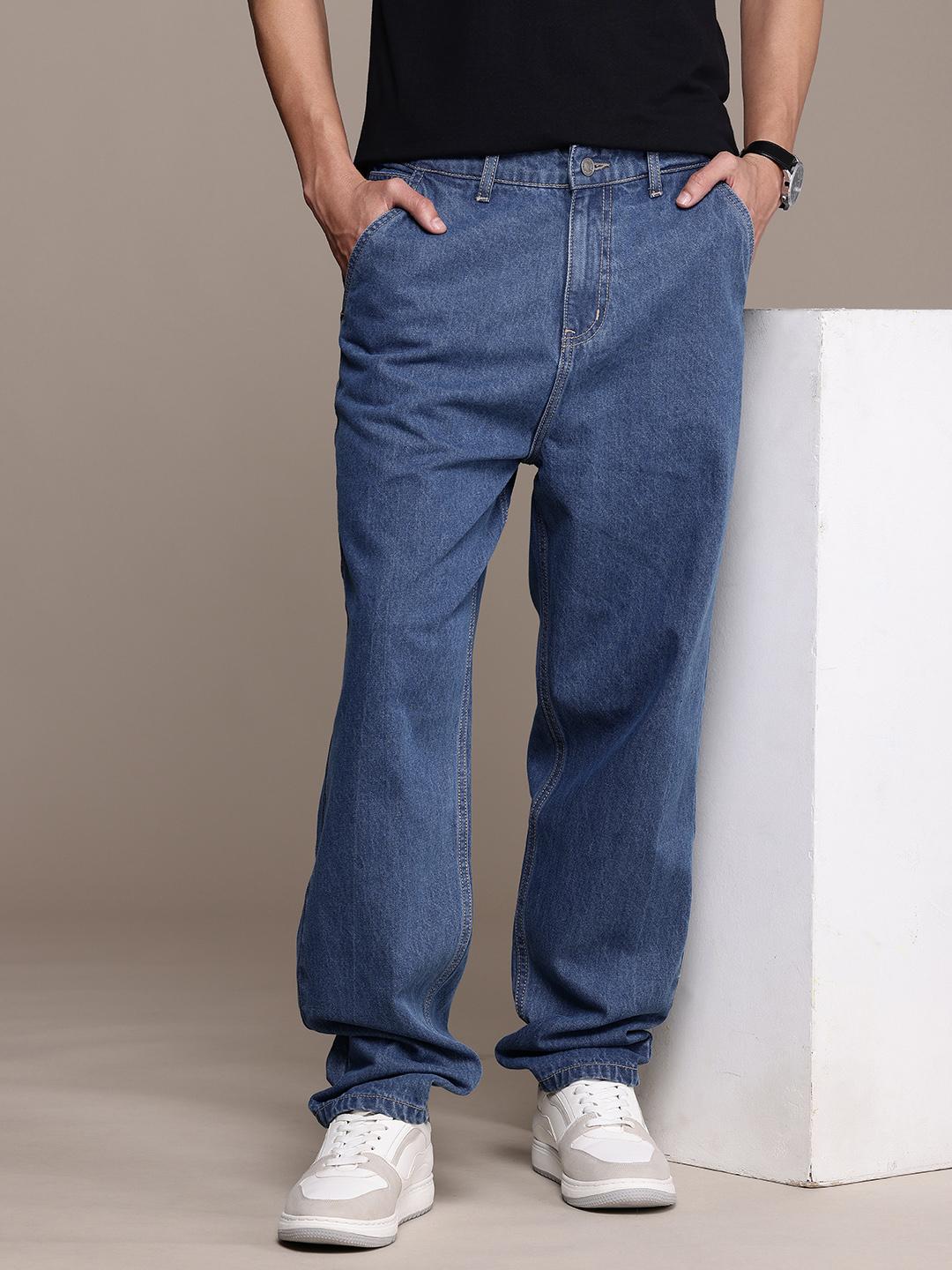 Buy French Connection Men Relaxed Fit No Fade Mid Rise Jeans - Jeans ...