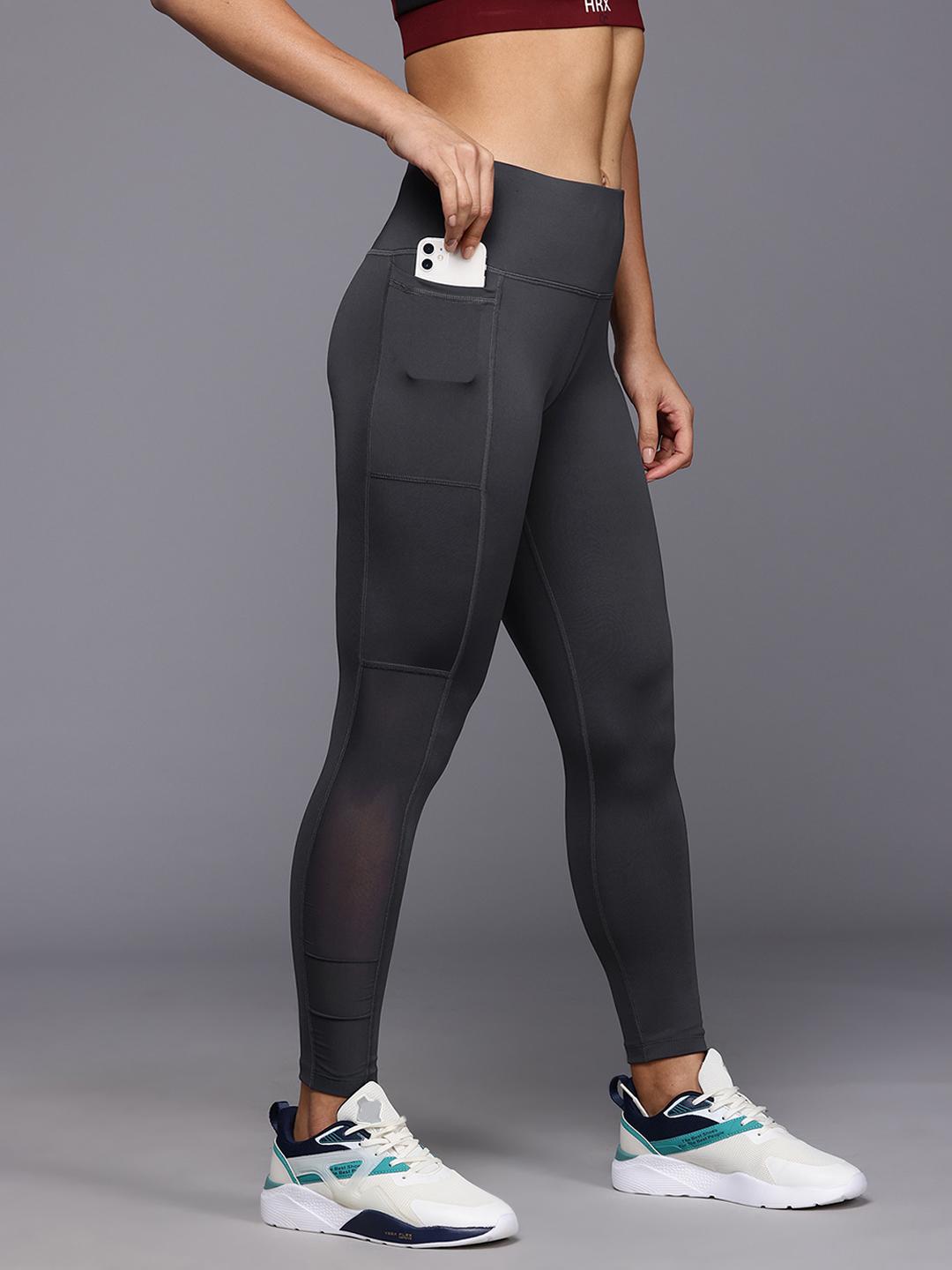 Buy HRX By Hrithik Roshan Ankle Length Training Tights - Tights for ...