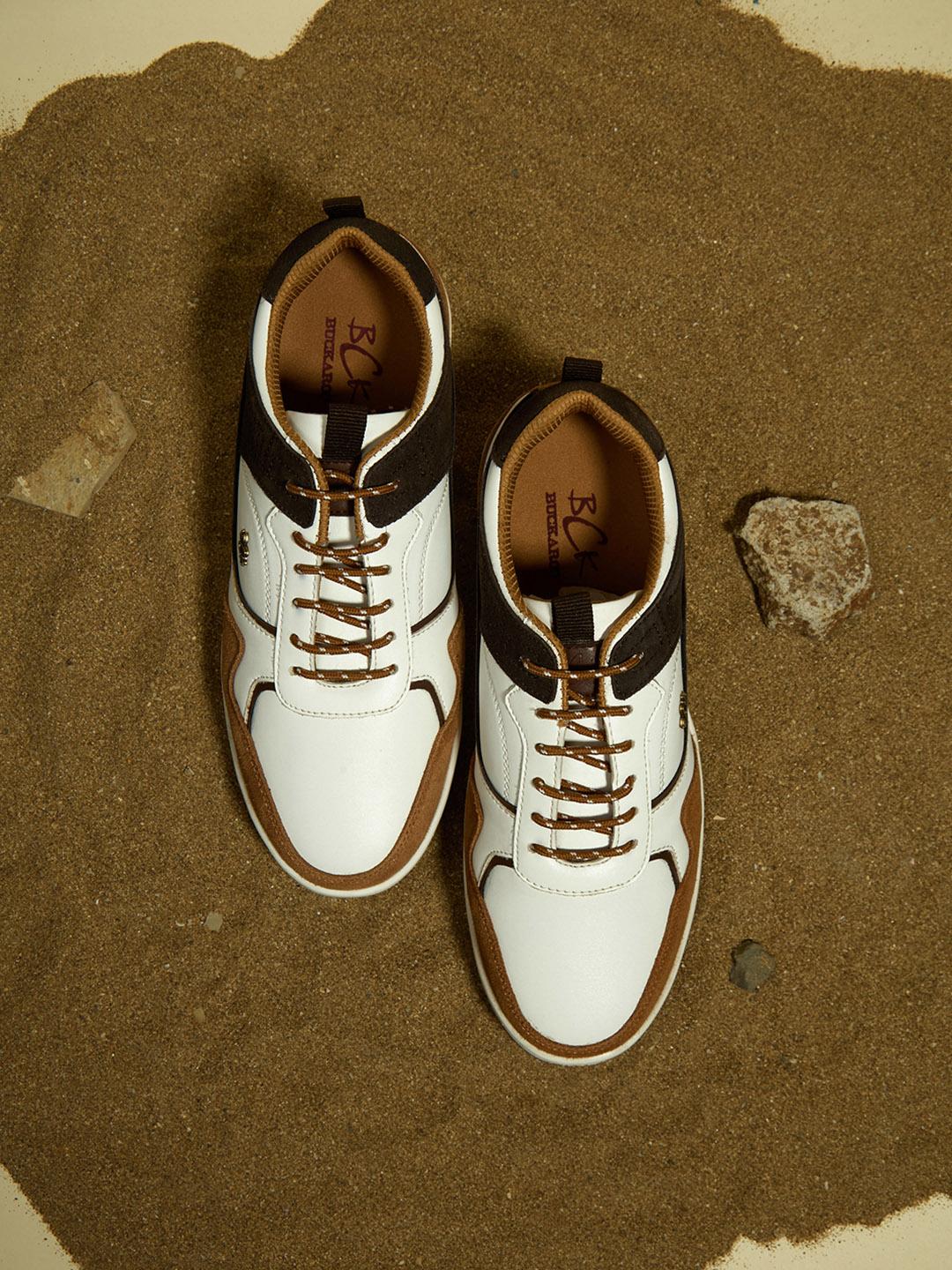 Buy Buckaroo Men Leather Sneakers - Casual Shoes for Men 30986917 | Myntra