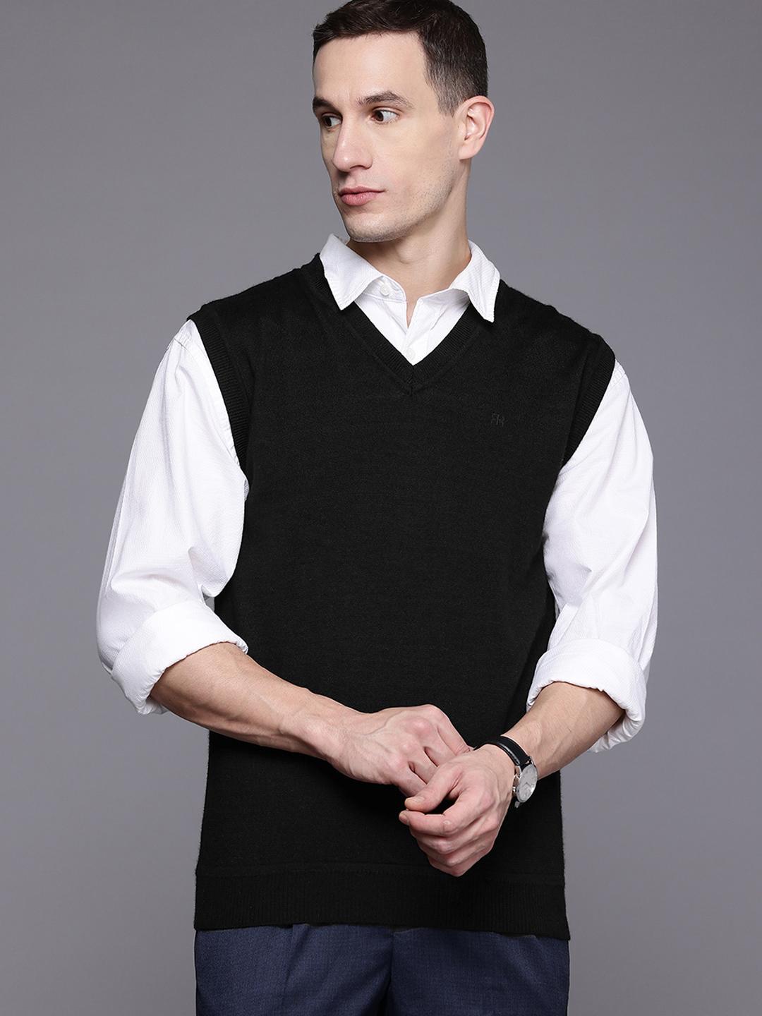 Buy Raymond V Neck Formal Sweater Vest - Sweaters for Men 31154527 | Myntra