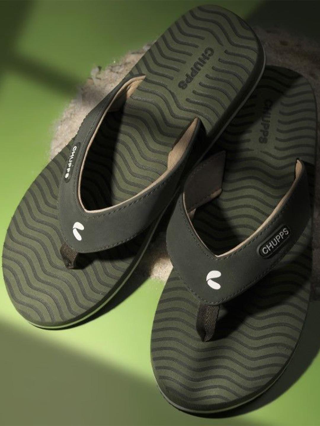 Buy CHUPPS Men PU Thong Flip Flops - Flip Flops for Men 31175456 | Myntra