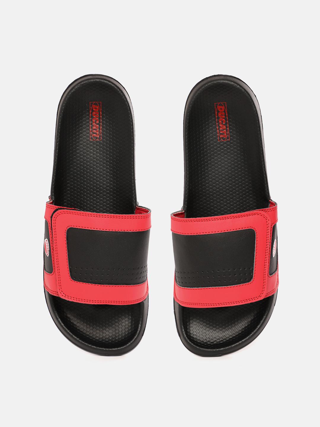 Buy Ducati Men Colourblocked Sliders - Flip Flops for Men 31196356 | Myntra