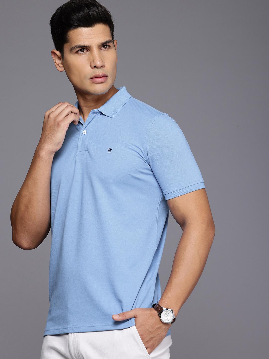 Buy Louis Philippe Polo Collar T Shirt - Tshirts for Men 31225029 | Myntra