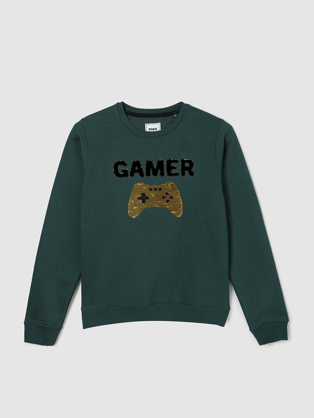 Buy Max Boys Embellished Sweatshirt - Sweatshirts for Boys 31301242 ...