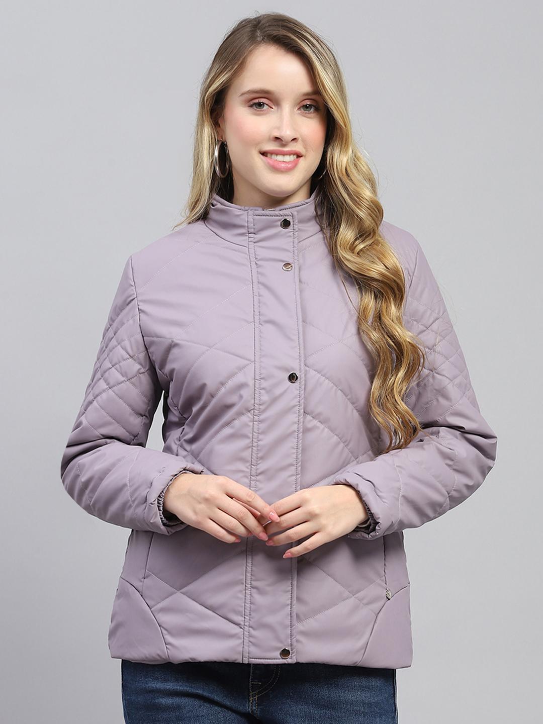 Buy Monte Carlo Stand Collar Quilted Jacket - Jackets for Women ...