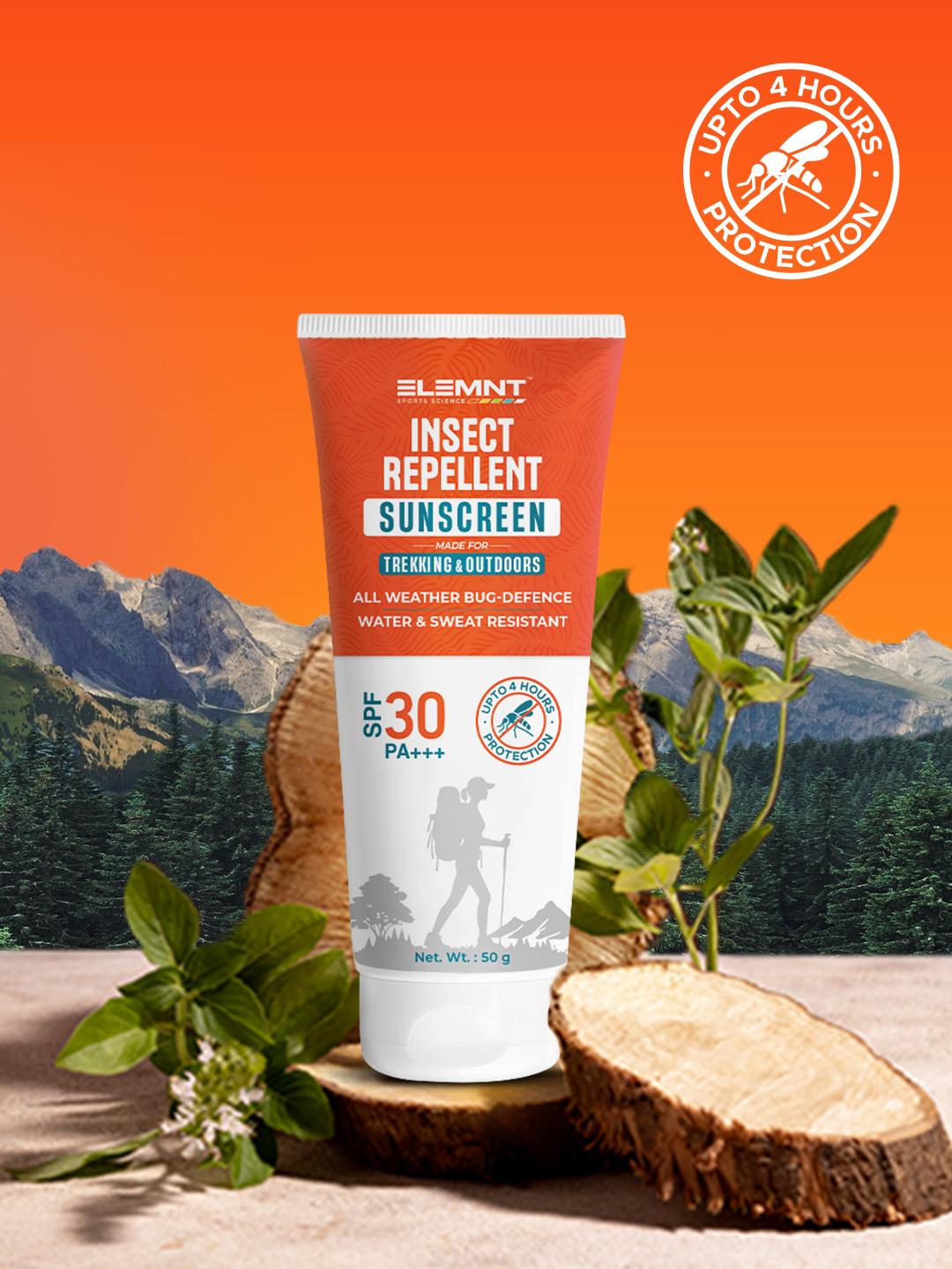 Buy Elemnt Sports Science Insect Repellent Sunscreen SPF 30 50 G - Body ...
