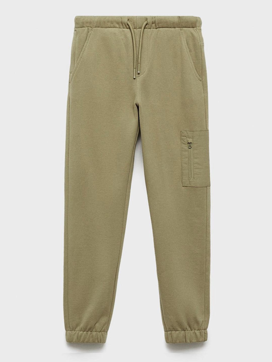 Buy Mango Kids Boys Pure Cotton Joggers - Trousers for Boys 31392254 ...
