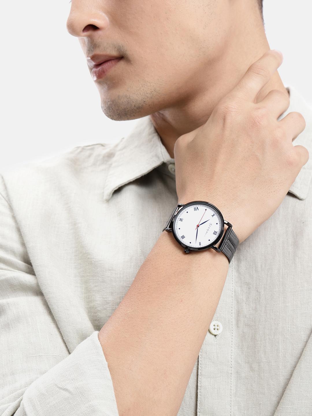 Buy Mast & Harbour Men Dial Bracelet Style Straps Analogue Watch UT ...