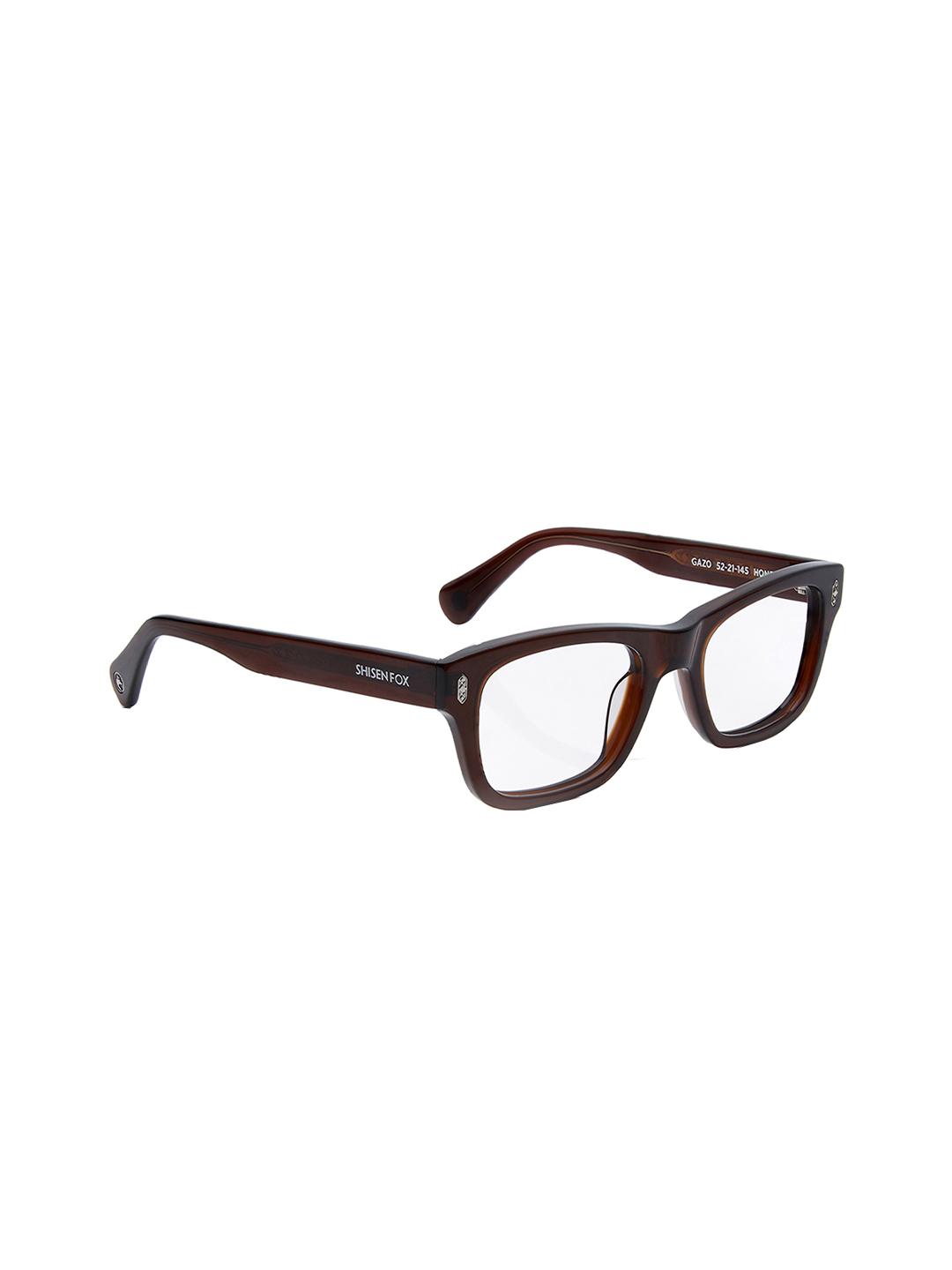 Buy Shisen Fox GAZO Unisex Full Rim Square Frames - Frames for Unisex ...