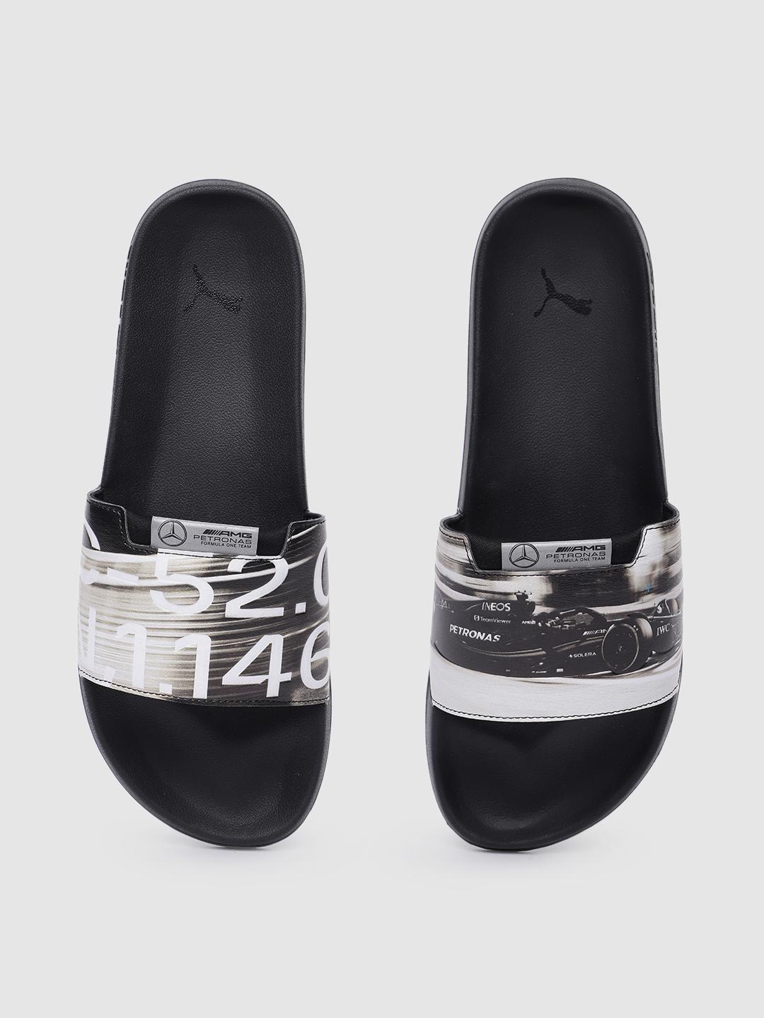 Buy Puma Unisex MAPF1 Leadcat 2.0 Graphic Printed Sliders - Flip Flops ...
