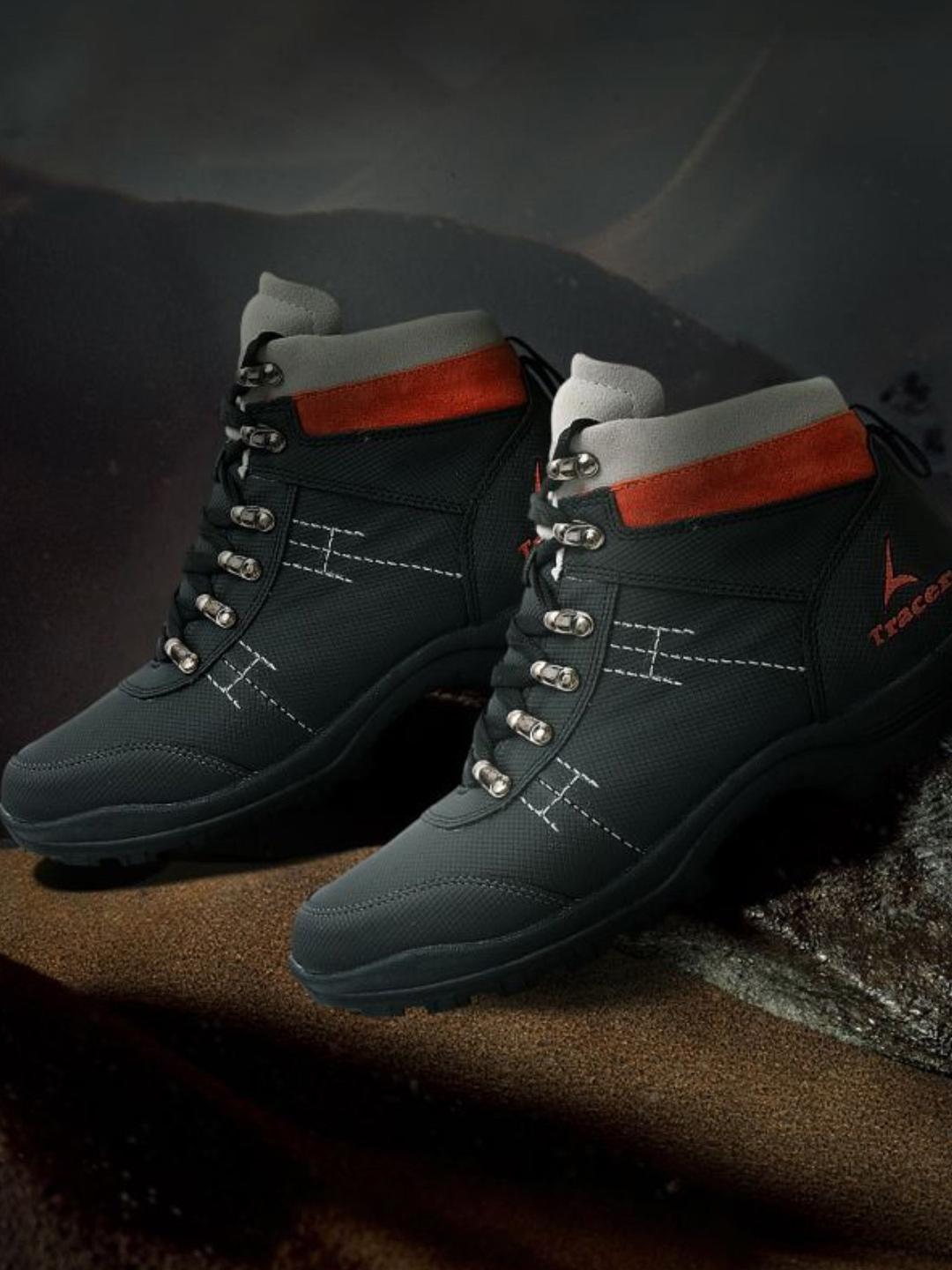 Buy TRACER Men PU Trekking Shoes - Casual Shoes for Men 31612772 | Myntra
