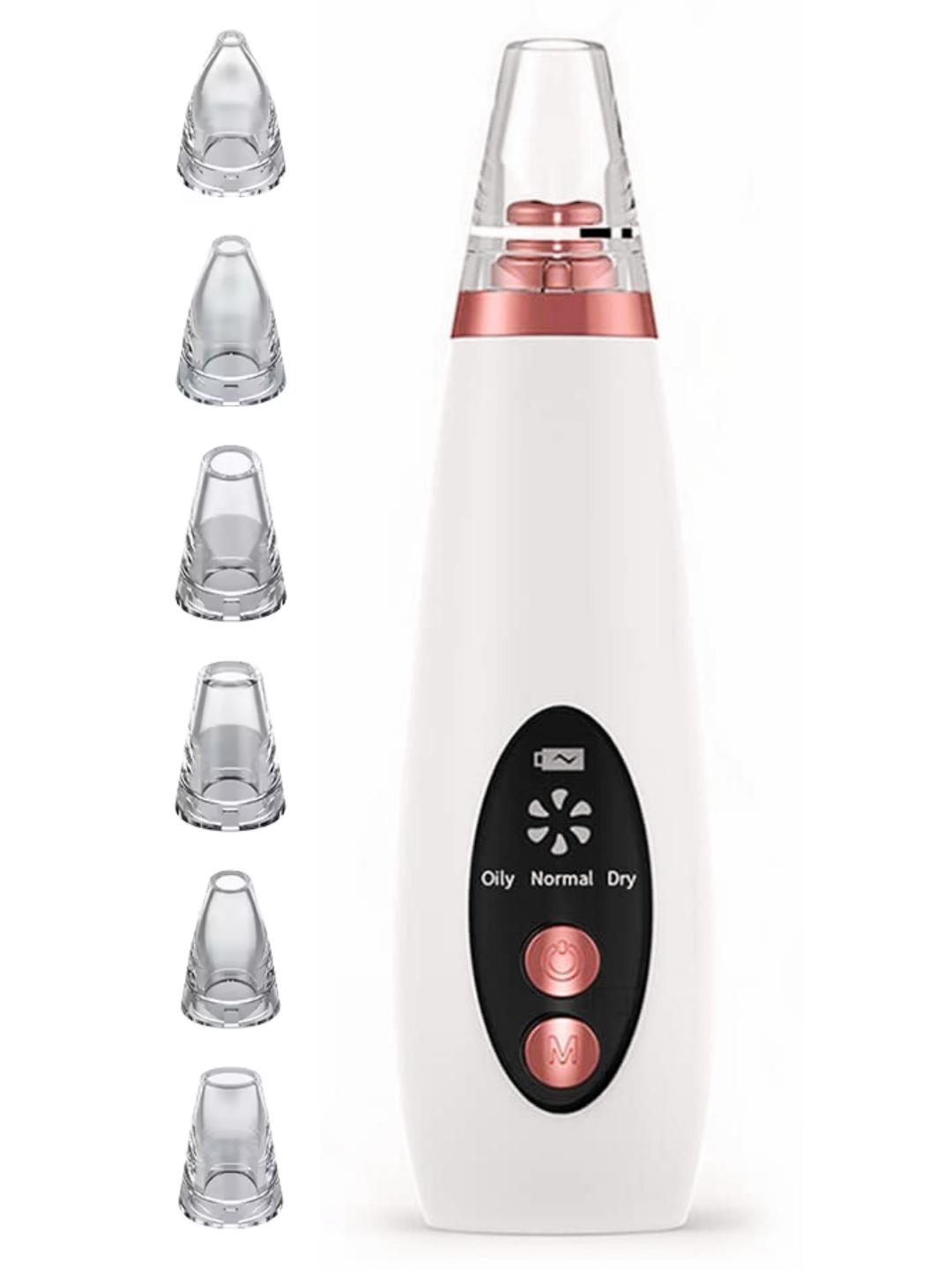 Buy SIGNAXO Clear Rechargeable Vacuum Acne Pore Cleaner Blackhead ...
