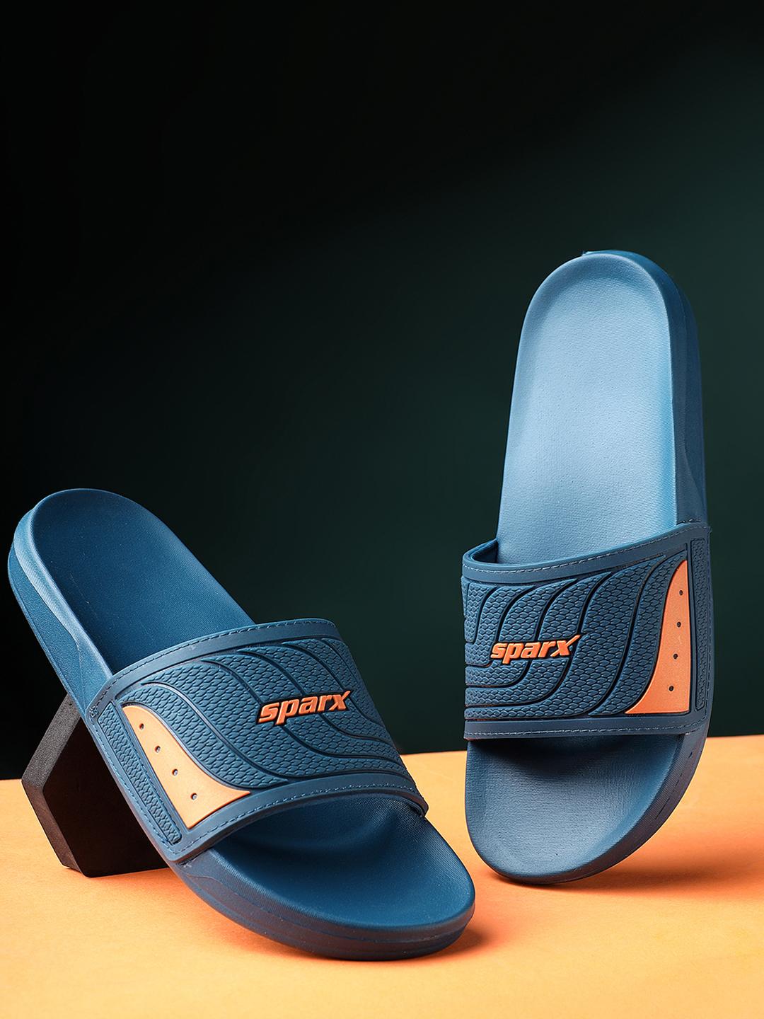 Buy Sparx Men Self Design Sliders - Flip Flops for Men 31656357 | Myntra
