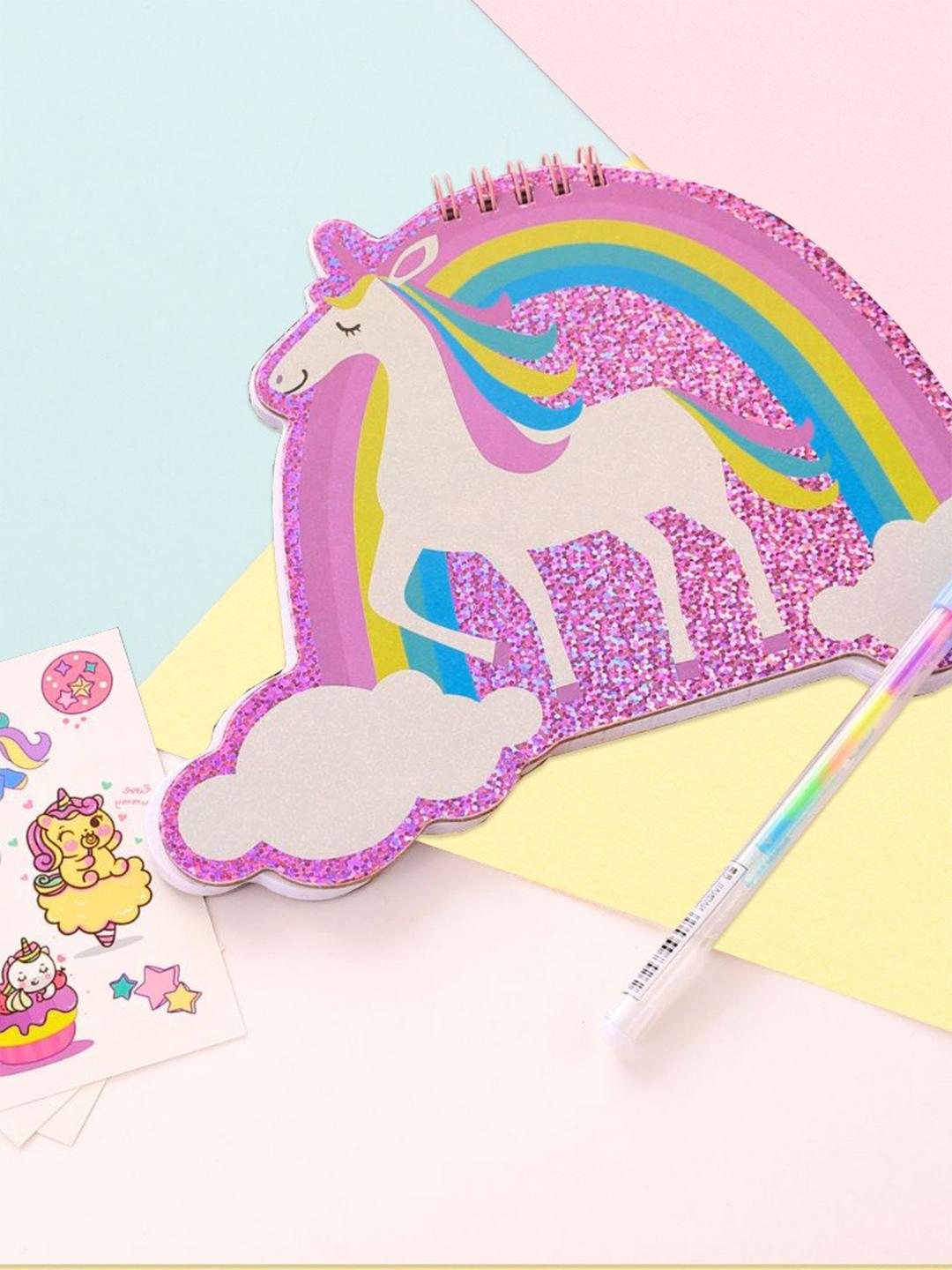 Buy Tinker Squad Unicorn Diary Notebook Set With Pen Stickers ...