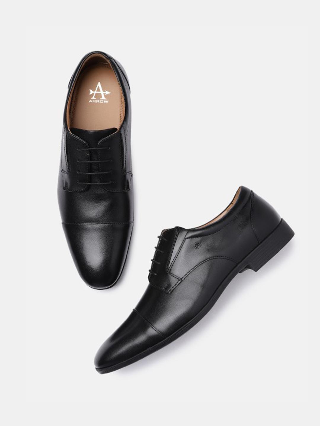 Buy Arrow Men Leather Formal Derby Shoes - Formal Shoes for Men ...