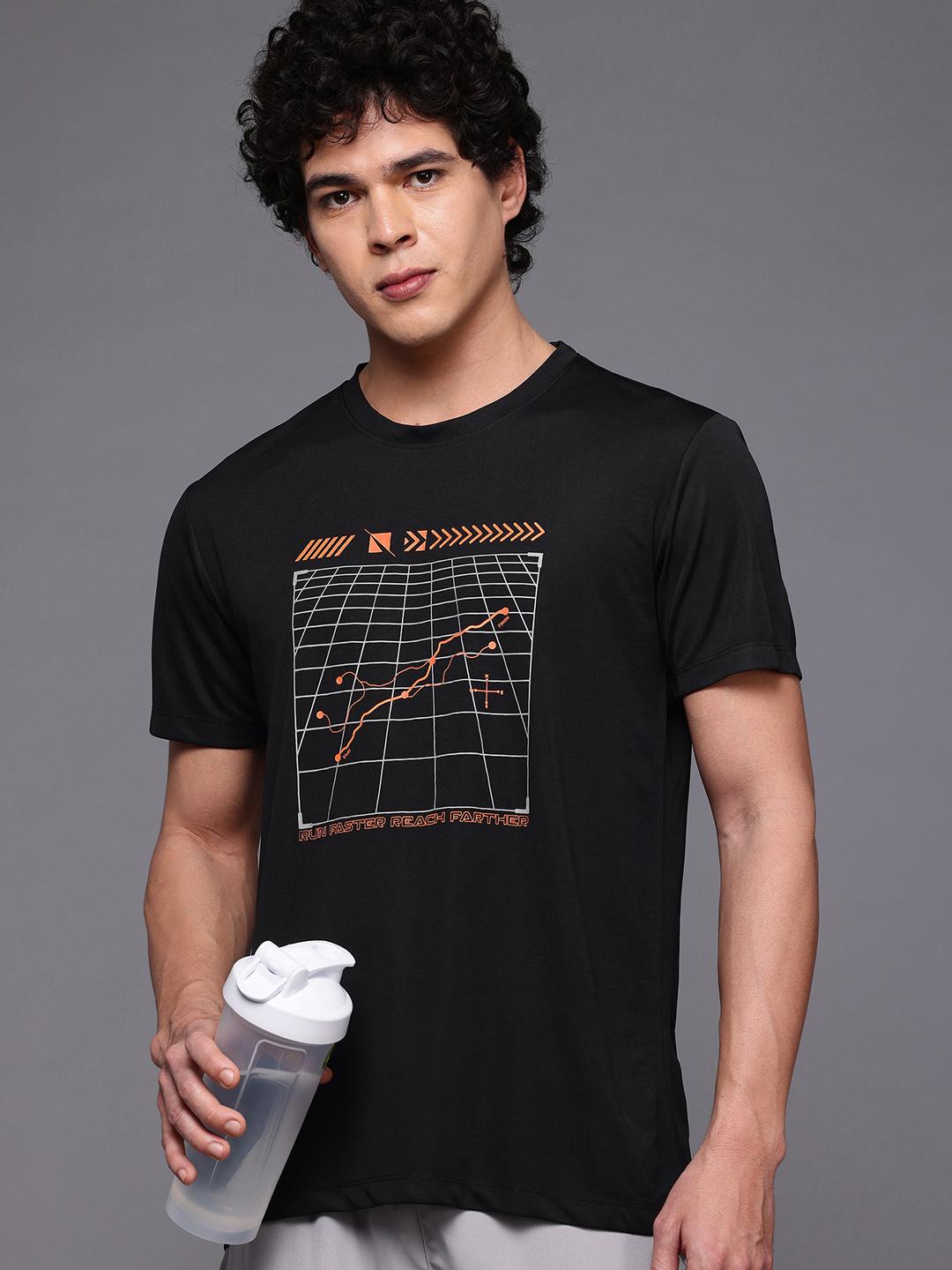 Buy HRX By Hrithik Roshan Men Printed Rapid Dry Running T Shirt - Tshirts for Men 31751261 | Myntra