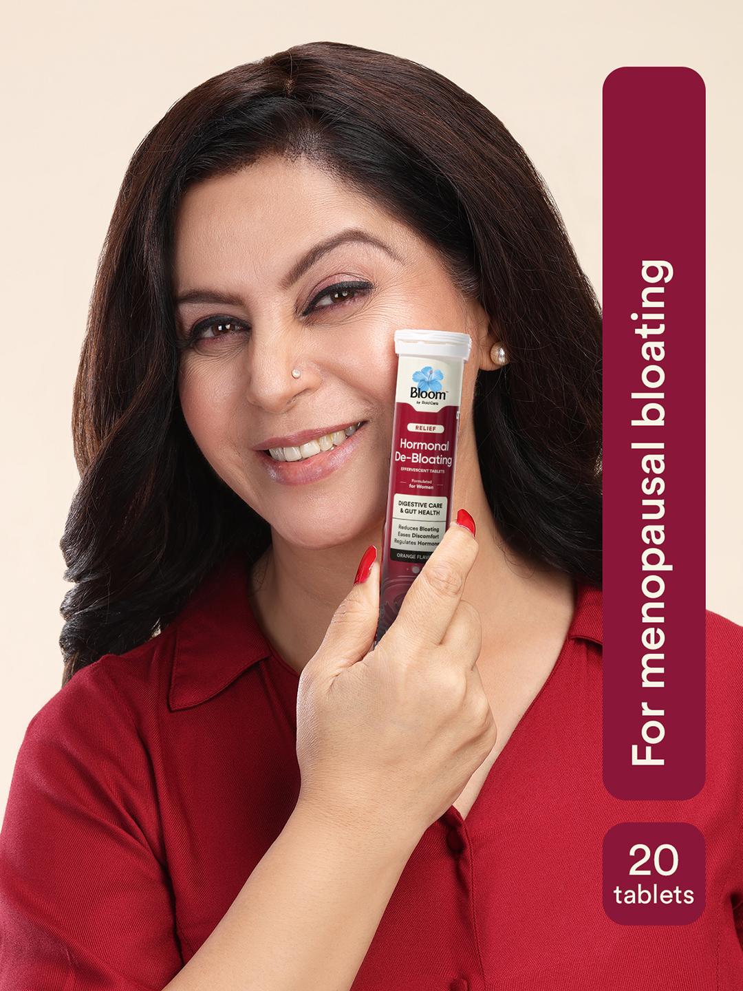 Buy Bloom Menopausal De Bloating Effervescent Tablets 20 Tablets ...