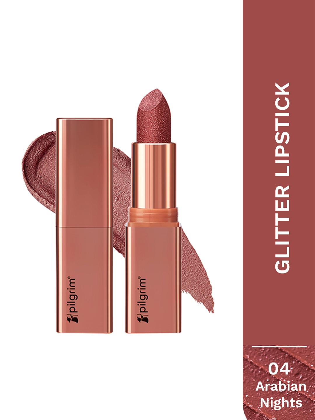 Buy Pilgrim Dubai Bling 3D Glitter Formula With Matte Finish Lipstick 4 ...