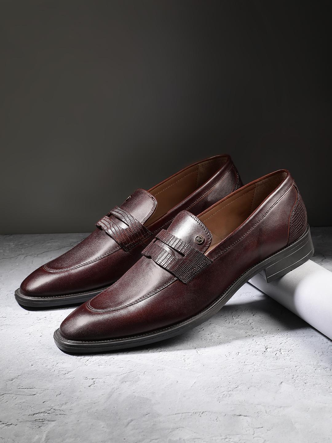 Buy Kenneth Cole Men Formal Leather Slip On Shoes - Formal Shoes for ...