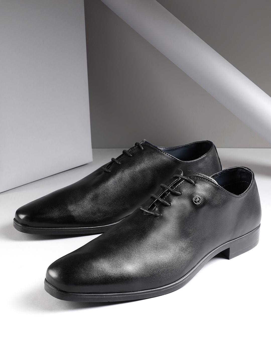 Buy Kenneth Cole Men Round Toe Leather Formal Derbys - Formal Shoes for ...